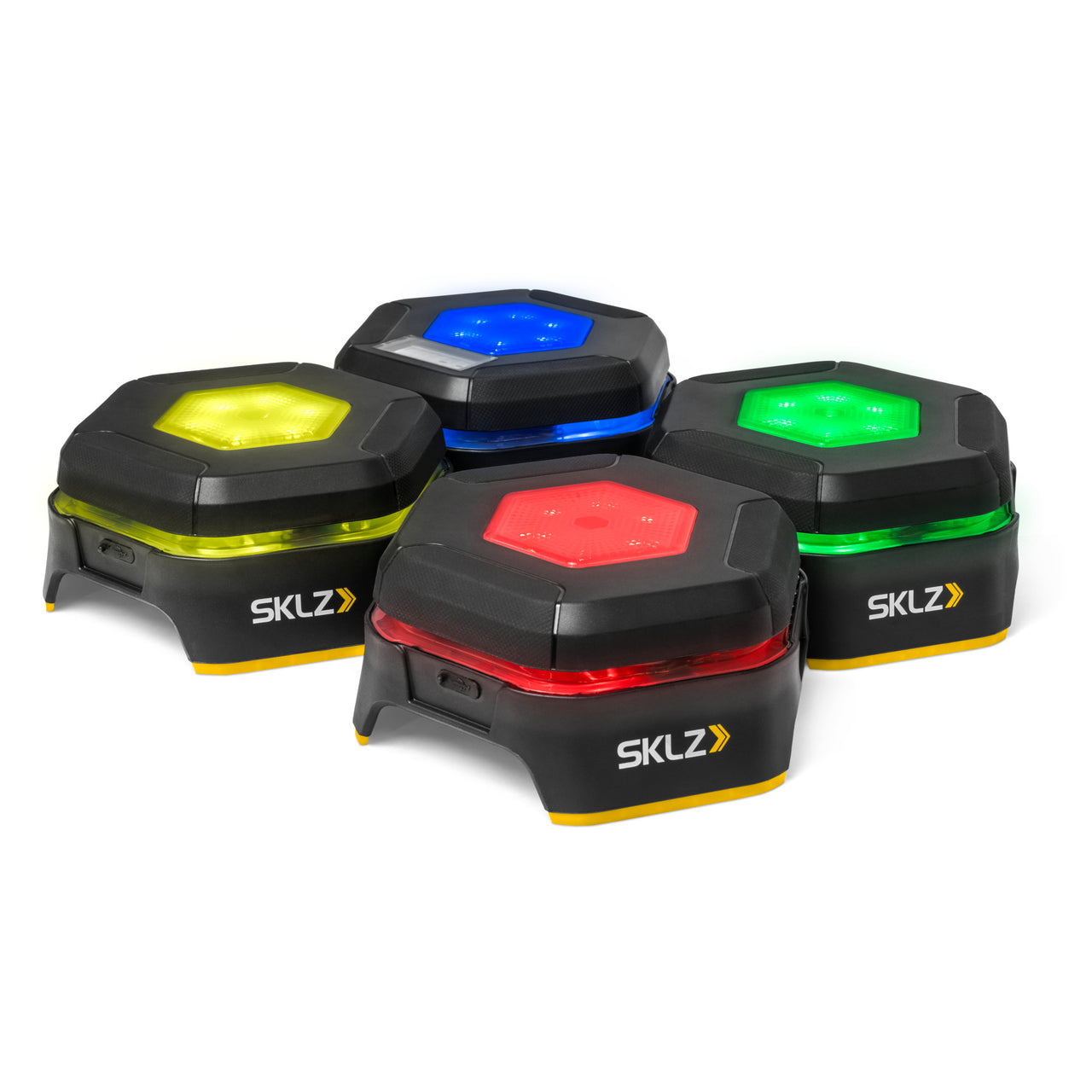 SKLZ Reactive Flash LED Training Pods – Reaction Time, Agility, and ...